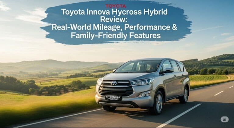 Toyota Innova Hycross Hybrid Review: Real-World Mileage, Performance ...