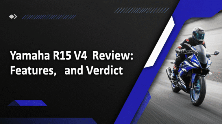 Yamaha R15 V4 Review: Performance, Features, and Verdict
